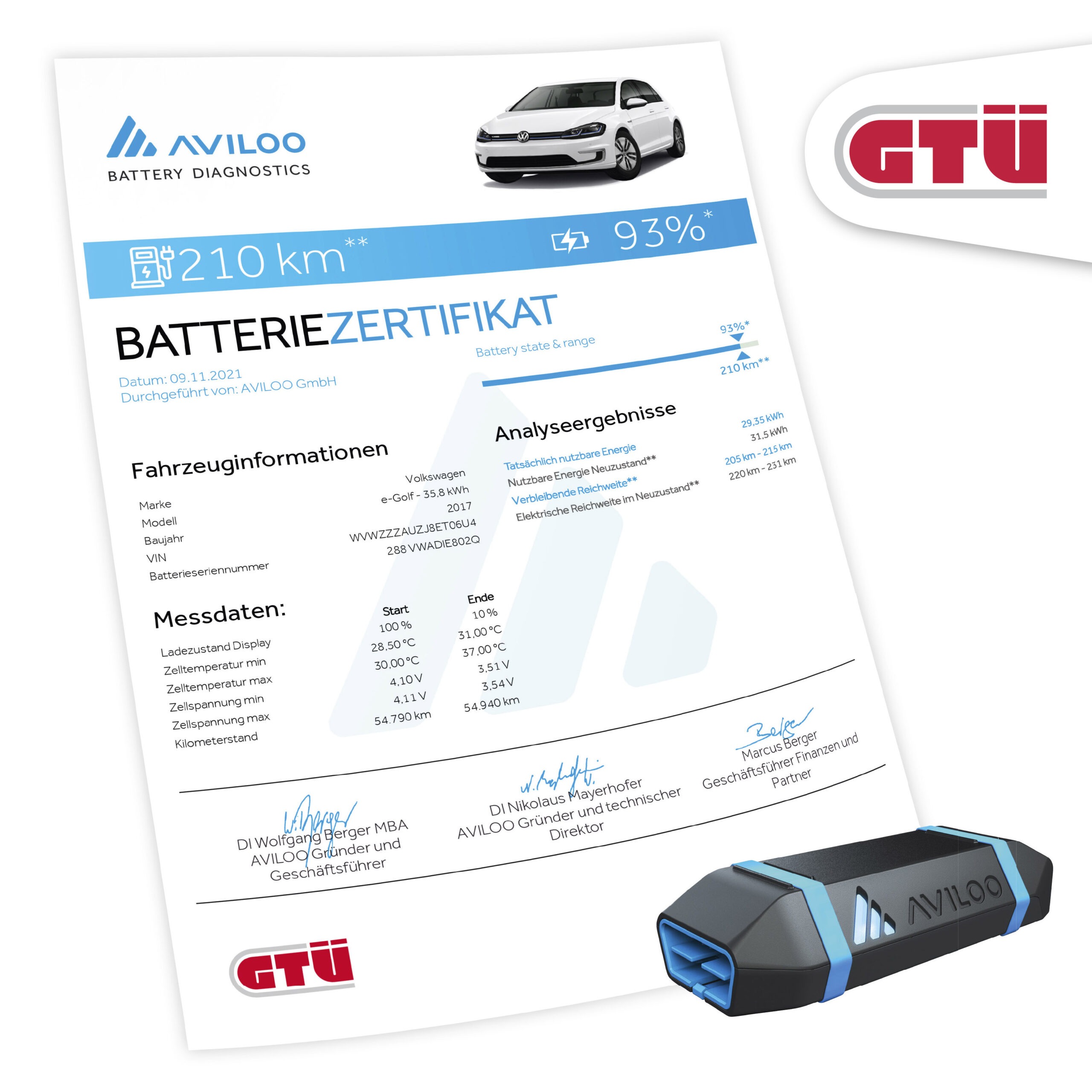 GTÜ bietet Aviloo-Batterietest an - Krafthand