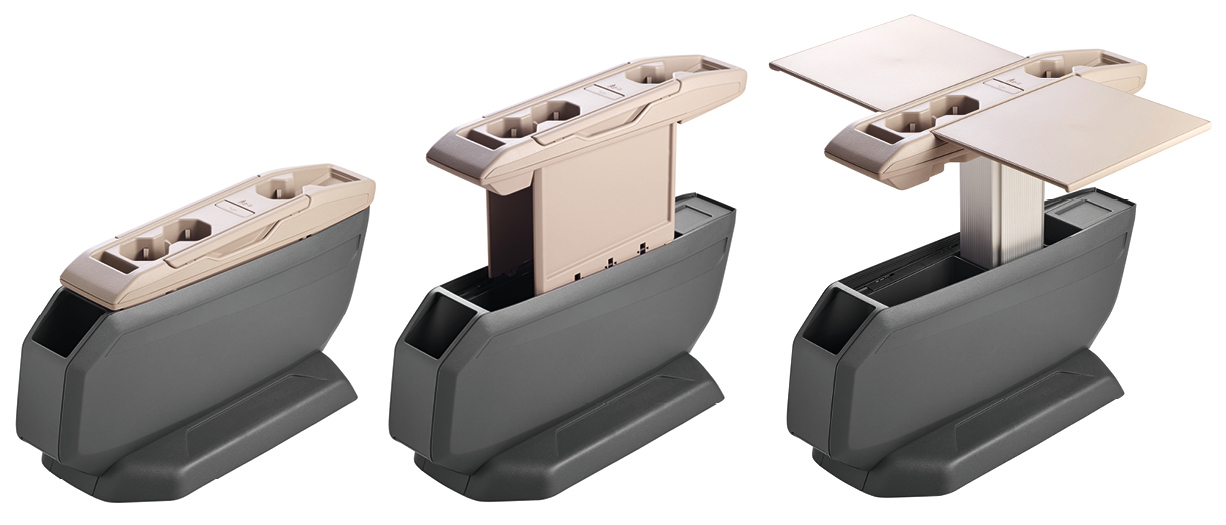 Innovative Mittelkonsole für den Multivan - Krafthand