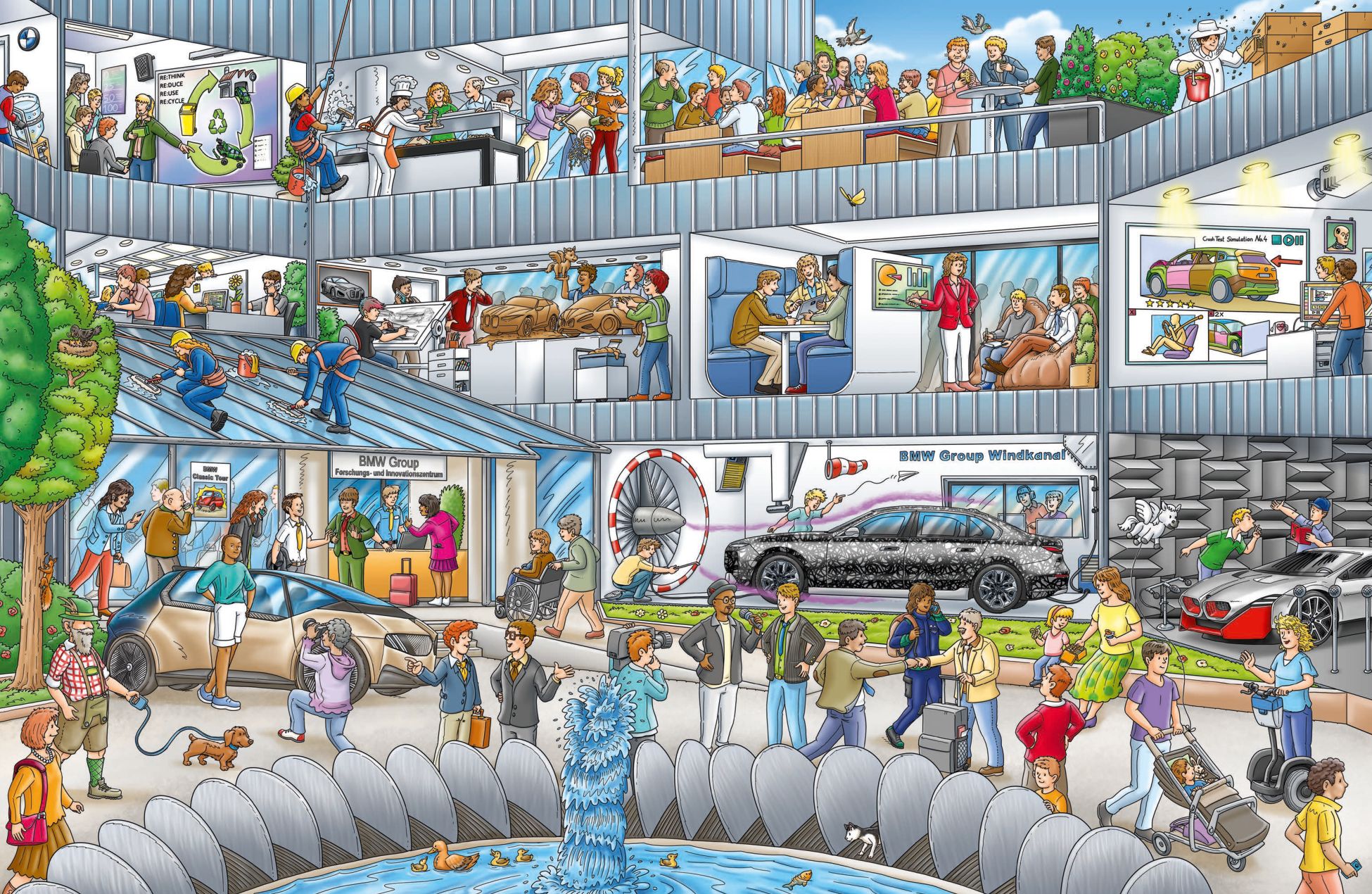 Wimmelbuch von BMW - Krafthand