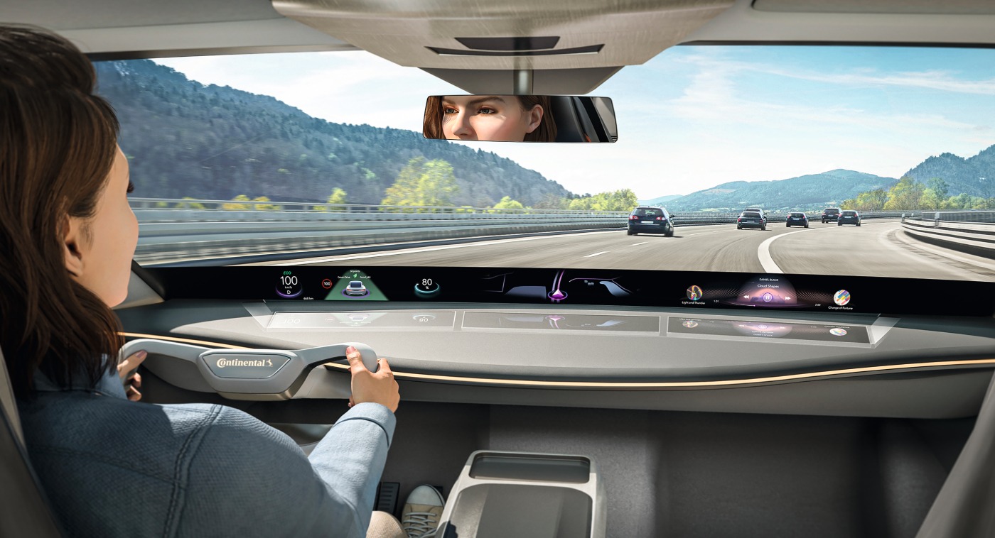 Head-up-Display neu gedacht - Krafthand
