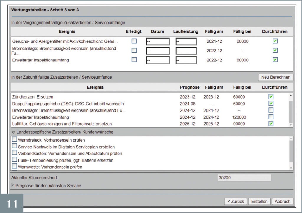 VW-Servicehistorie digital pflegen - Anleitung - Krafthand