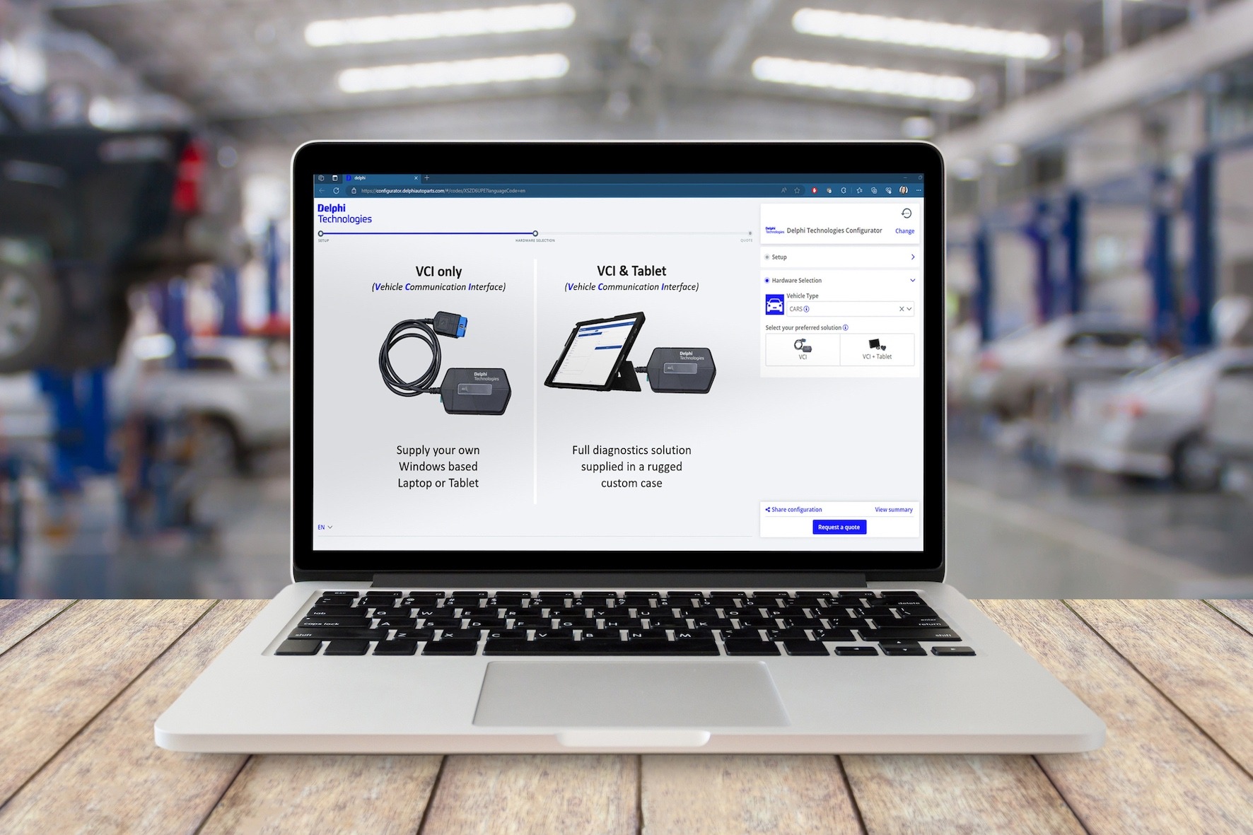 Neuer Online-Diagnose-Konfigurator - Krafthand