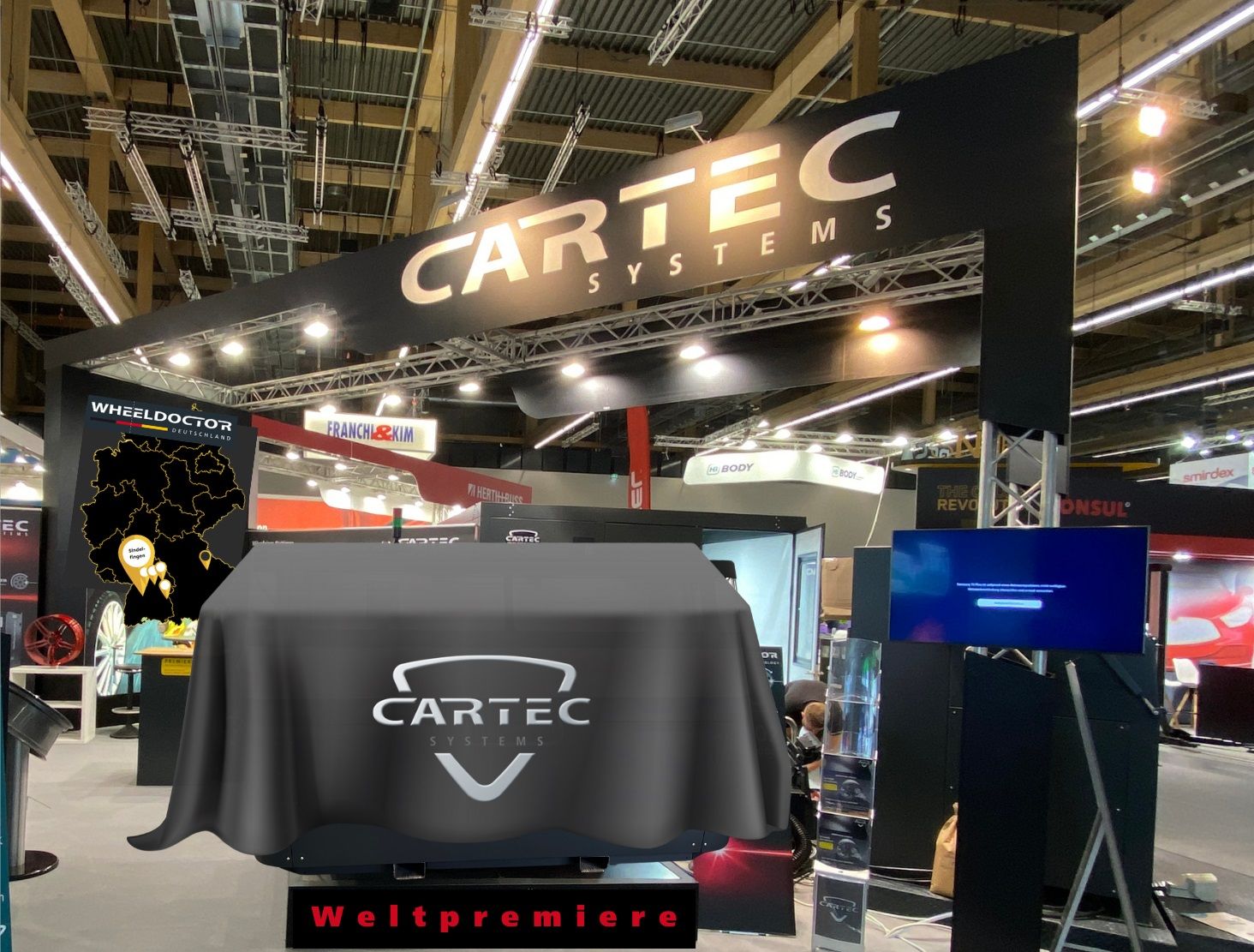 Cartec zeigt die Zukunft der Lackiervorbereitung und Felgenreparatur ...