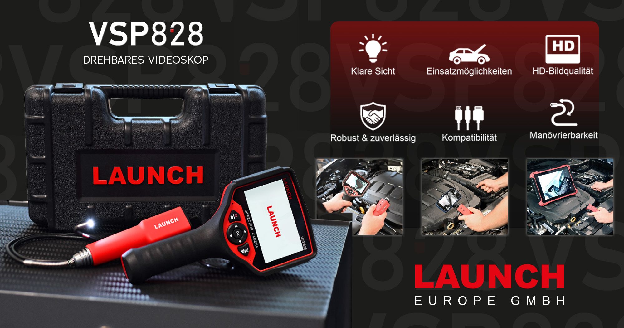 LAUNCH Europe präsentiert das VSP-828 - Krafthand